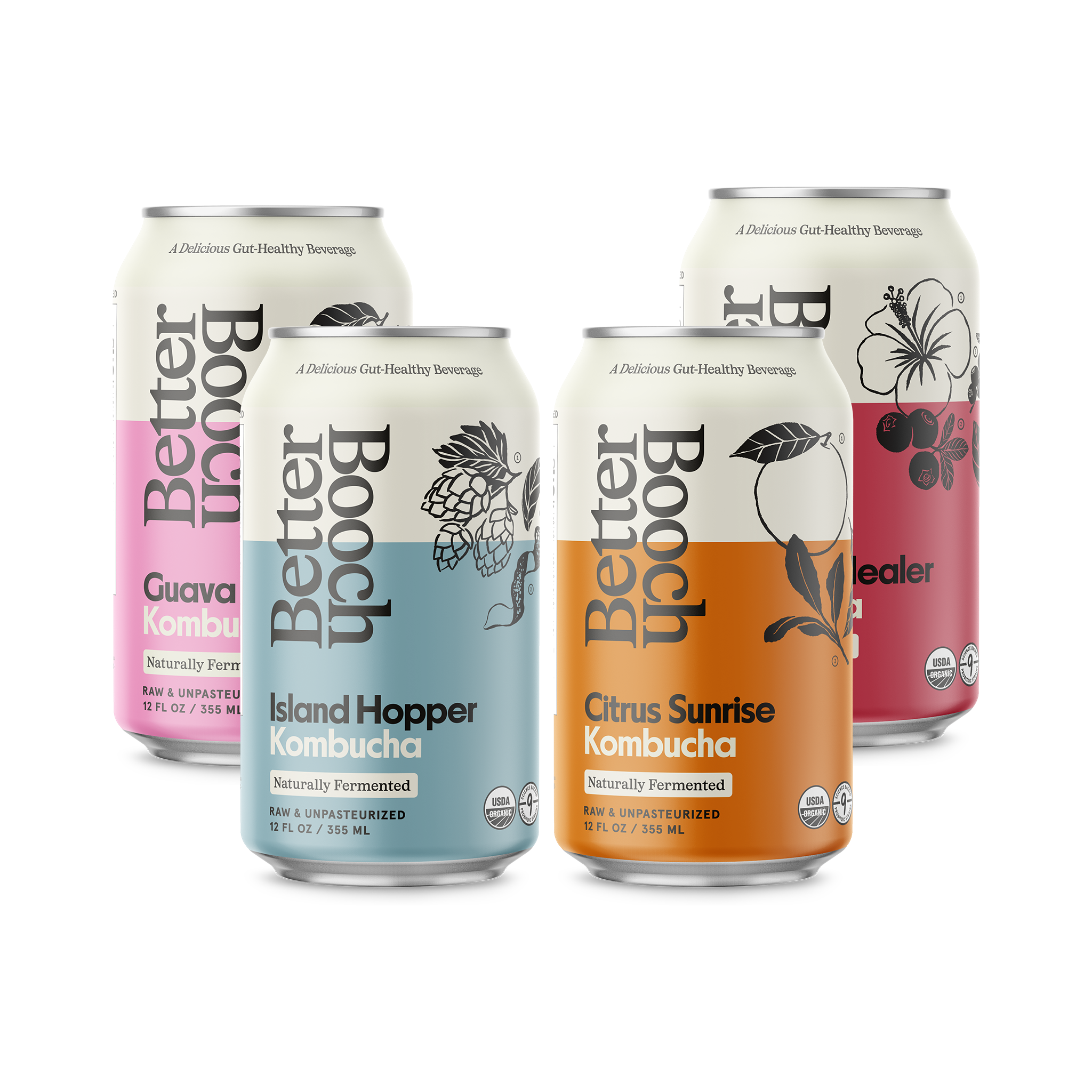 Better Booch Organic Kombucha | Brewed in Los Angeles, CA